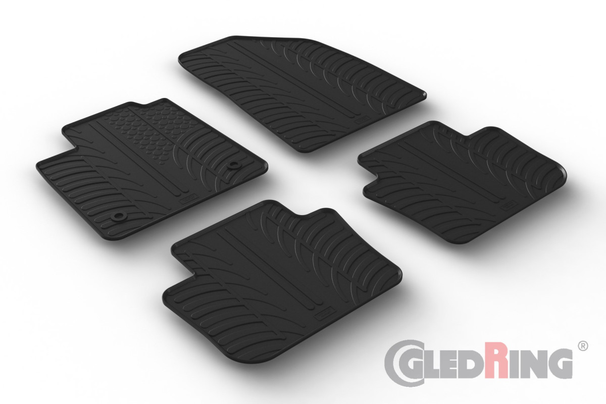 Rubber mats for MG 4 EV
