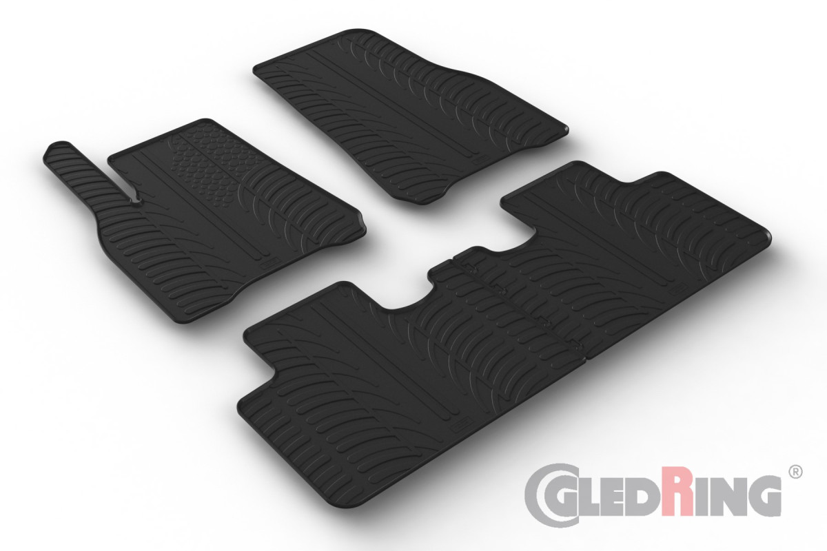 Rubber mats for Tesla Model Y