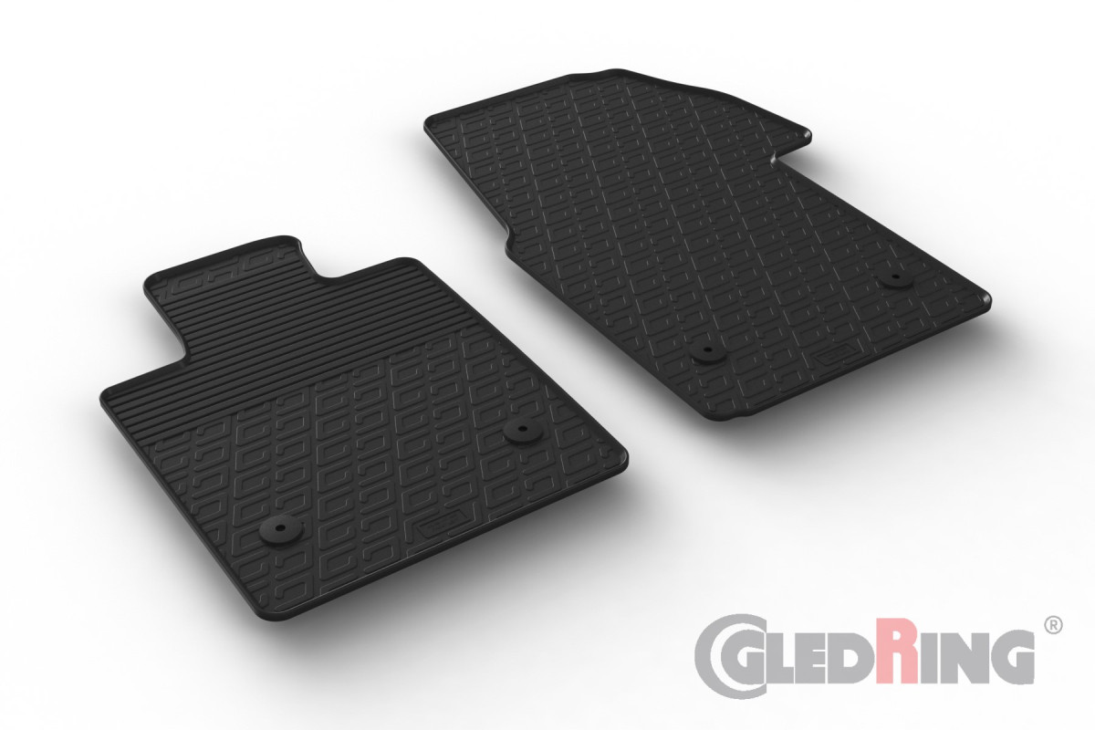Rubber mats for Volkswagen T7 Transporter/Multivan